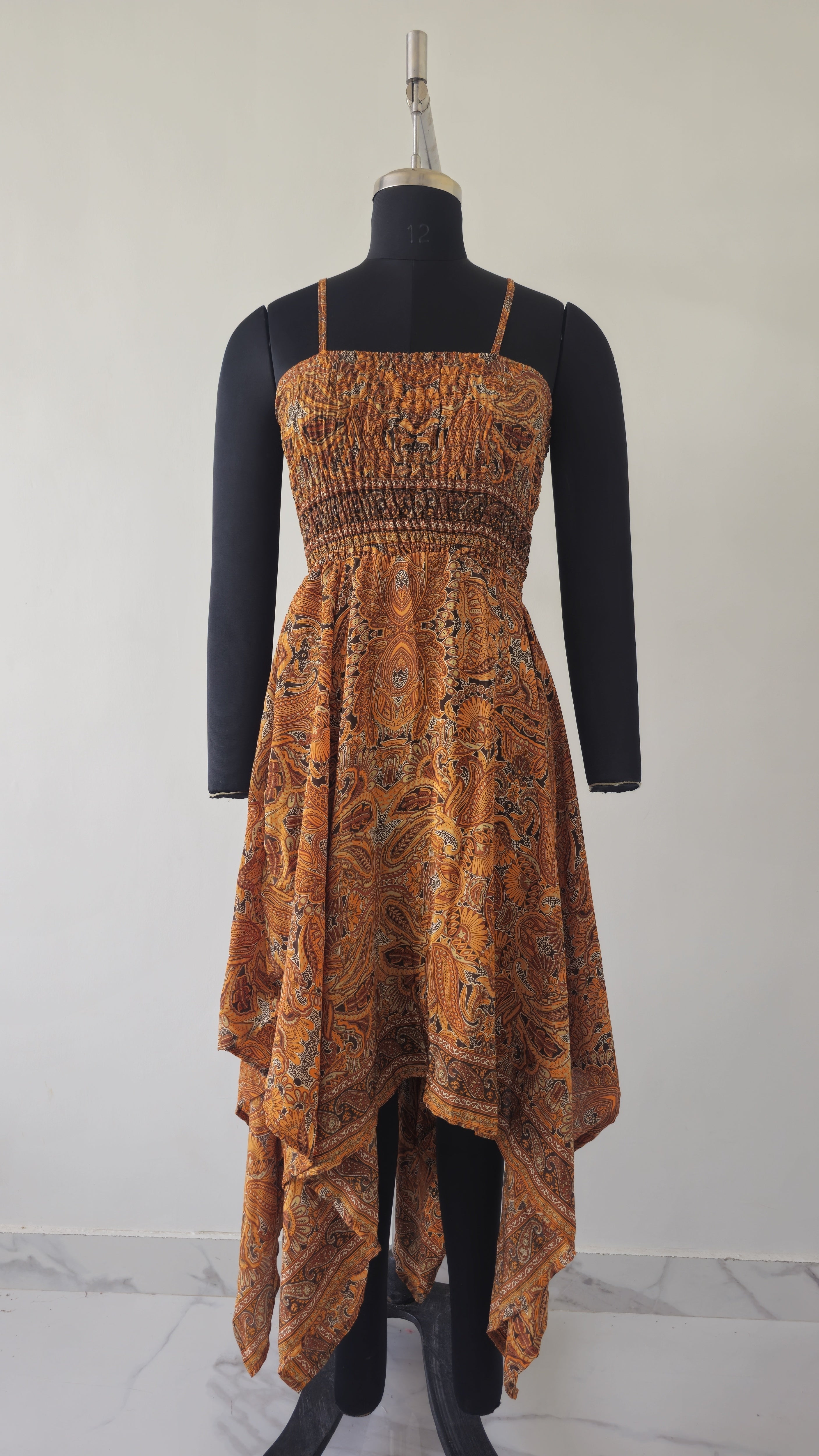 Long Zungle Skirt Dress (Zig-Zag dress) – Tvaya