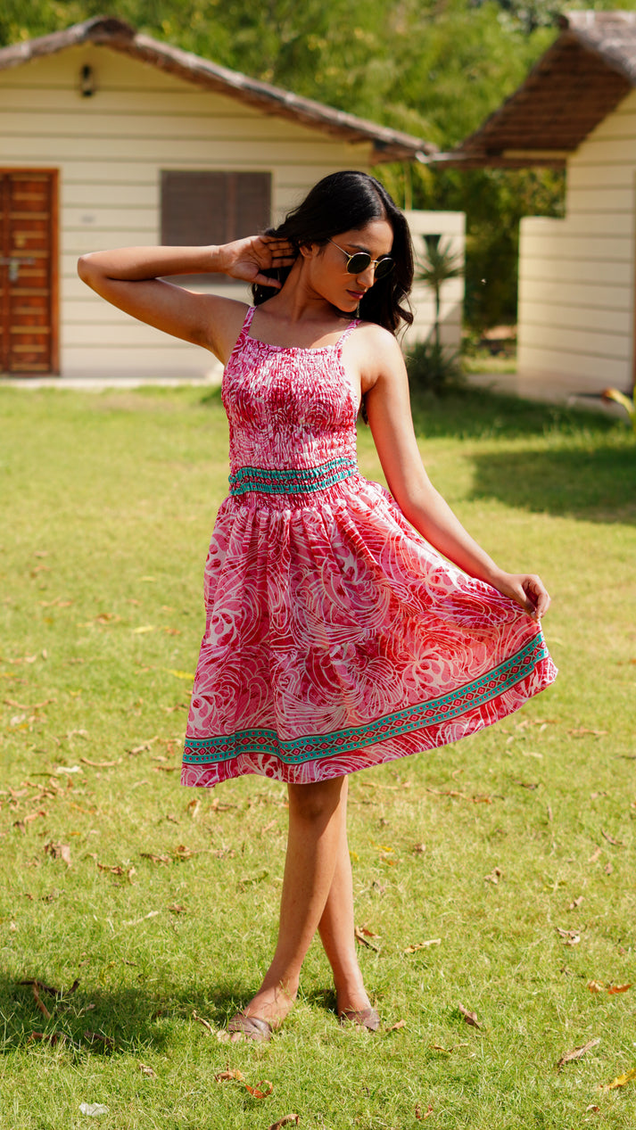 Short Frock - Pink – Tvaya